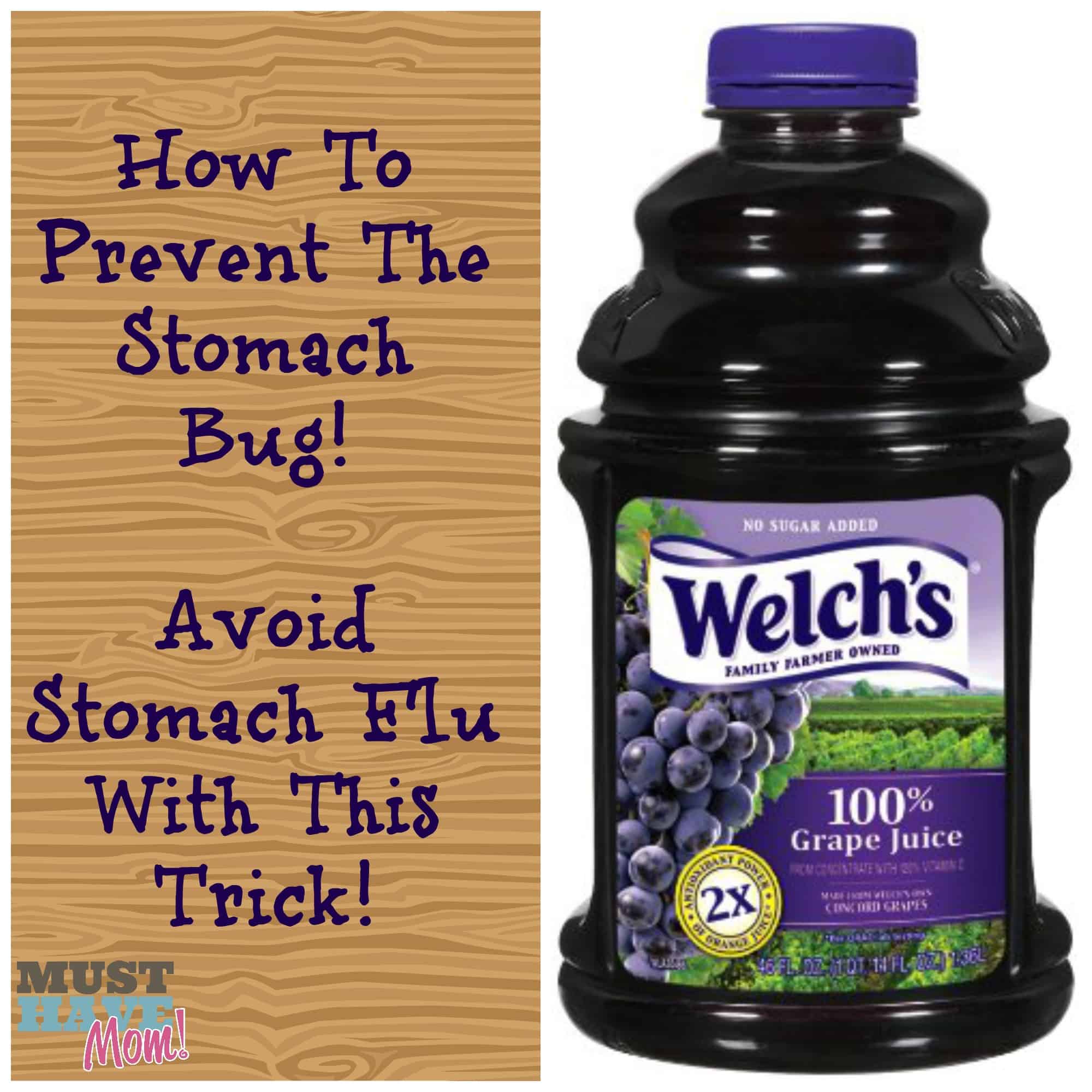 How To Prevent Stomach Flu Grape Juice Is The Trick 