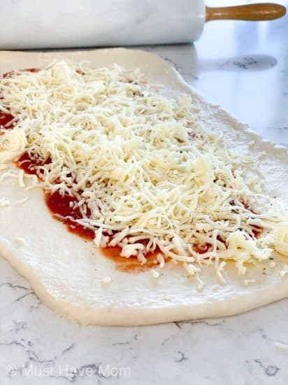 Pepperoni Pizza Braid Freezer Meal Recipe - Must Have Mom