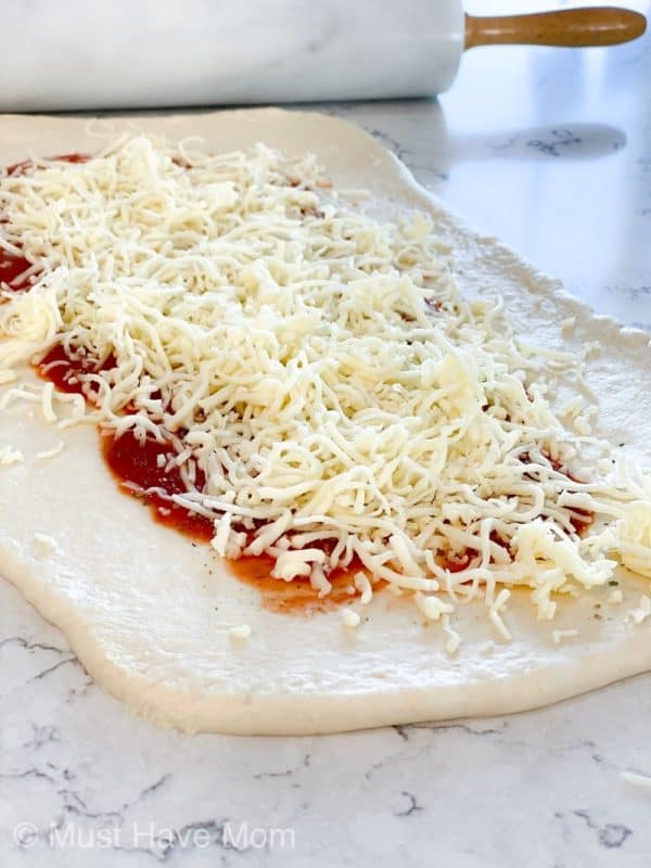 Pepperoni Pizza Braid Freezer Meal Recipe - Must Have Mom