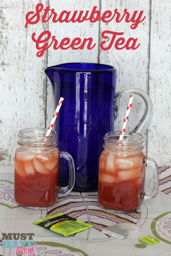 Strawberry Green Tea Recipe - Must Have Mom