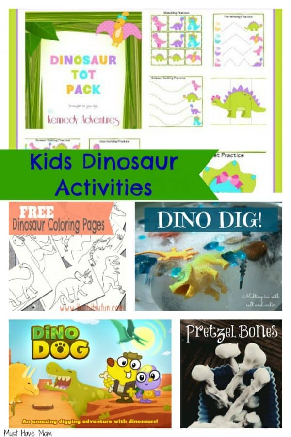 Kids Dinosaur Activities - Dinosaur Unit Ideas