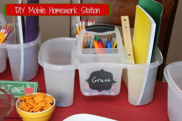 How To Create A Mobile Homework Station