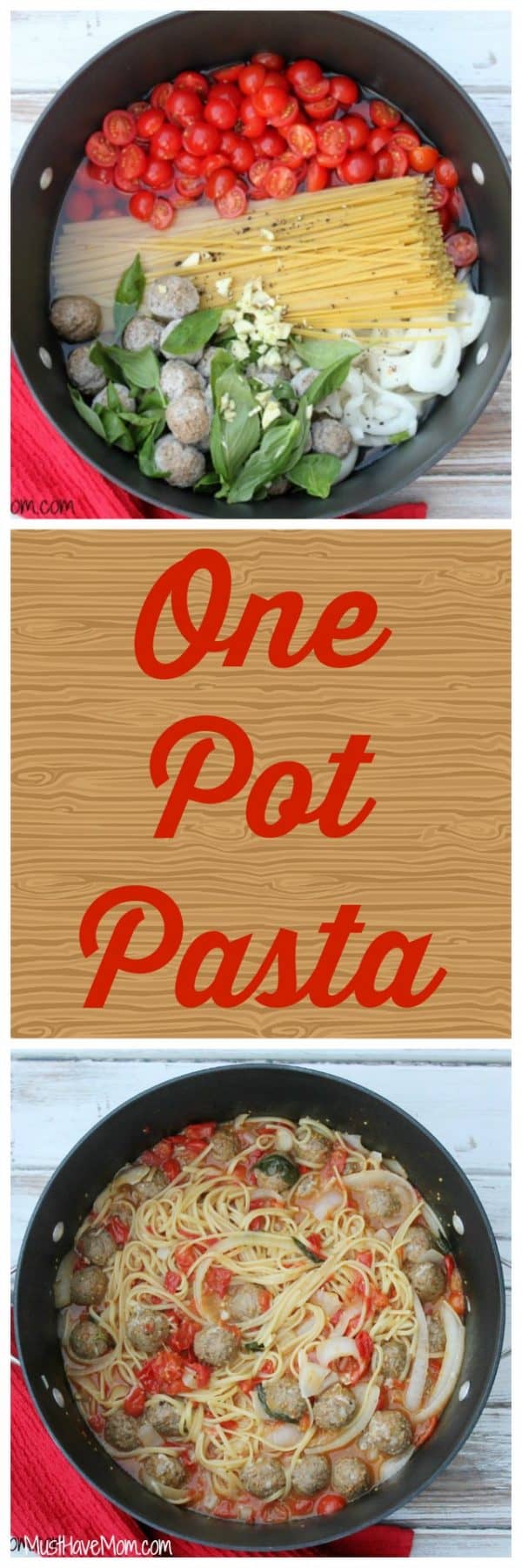 Easy One Pot Pasta Recipe - Must Have Mom
