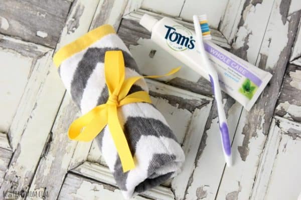 DIY Travel Toothbrush Holder You Can Wash & Reuse! - Must Have Mom