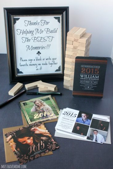 Graduation Party Guest Book Idea With Free Printable!