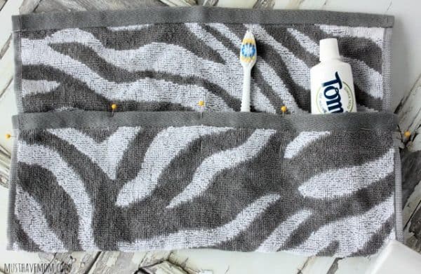 DIY Travel Toothbrush Holder You Can Wash & Reuse! - Must Have Mom