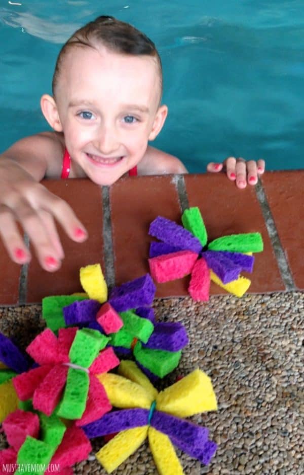 DIY Water Bomb Flowers Pool Toy & Game Idea