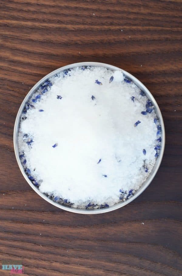 DIY Shimmery Lavender Bath Salt Recipe - Must Have Mom