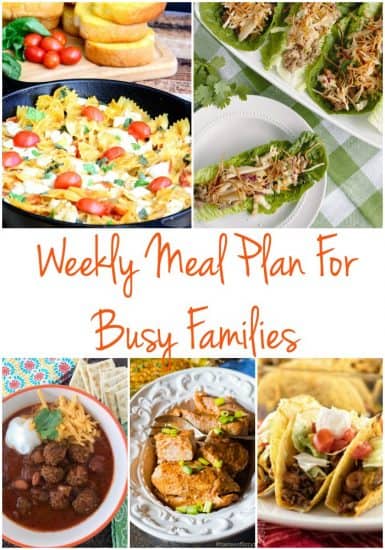 Weekly Meal Plan - Week 3 - Must Have Mom