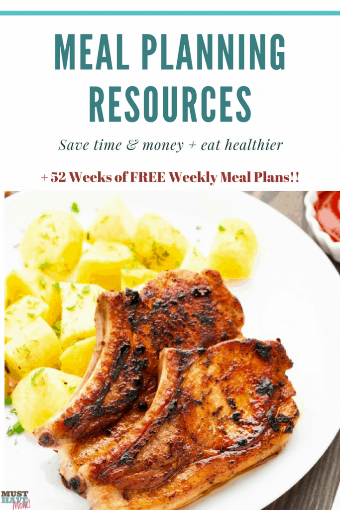 Meal Planning Resources - Must Have Mom