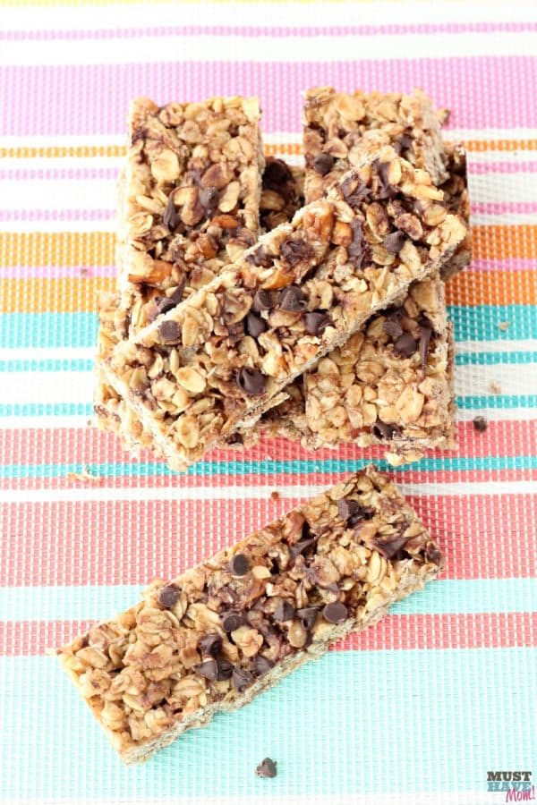 Easy Homemade Granola Bars Recipe! 1 Recipe, 8 Different Varieties ...