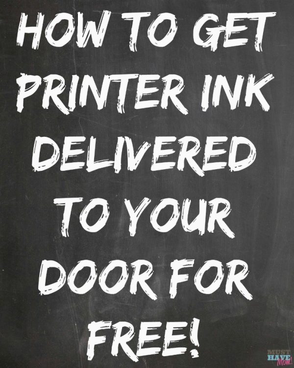 How To Get HP Printer Ink Delivered To Your Door FREE! - Must Have Mom