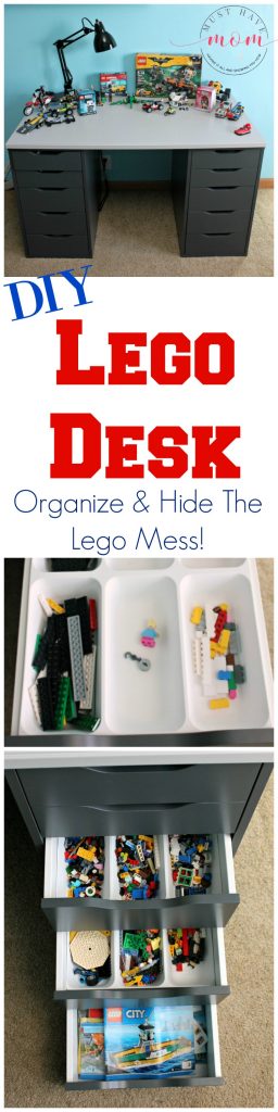 Easy DIY Lego Tables Ikea Hack! Lego Desk Tutorial - Must Have Mom