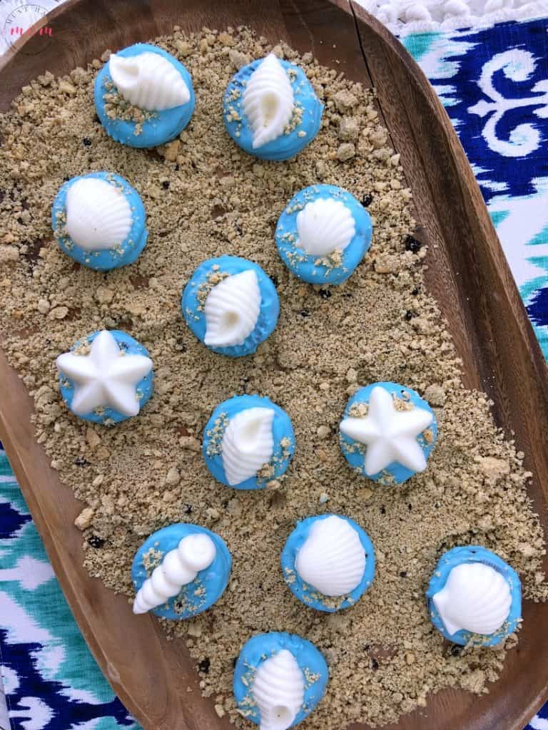 Seashell Cookies Recipe - Beach Themed Party Food! - Must Have Mom