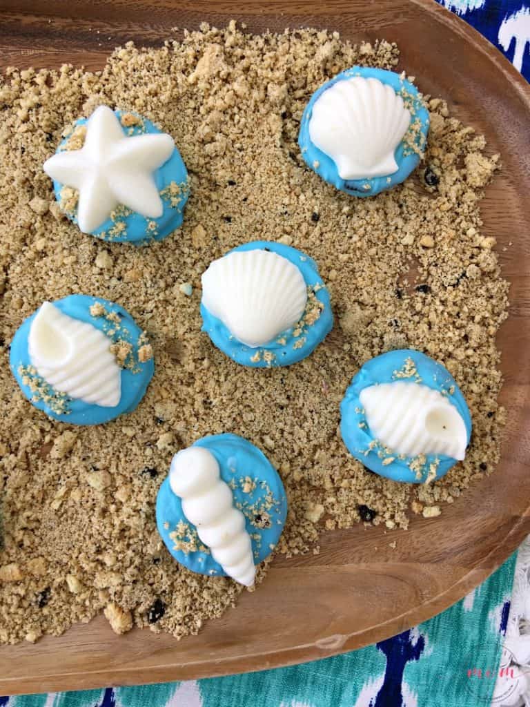 Seashell Cookies Recipe - Beach Themed Party Food! - Must Have Mom