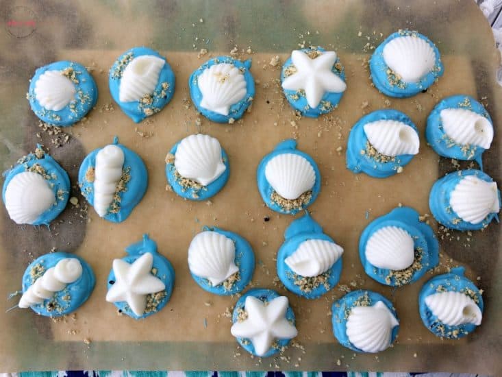 Seashell Cookies Recipe - Beach Themed Party Food! - Must Have Mom