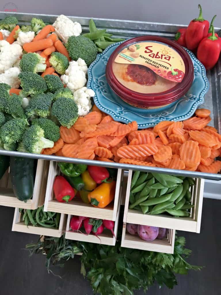 DIY Produce Stand & Farmer's Market Veggie Platter - Must Have Mom
