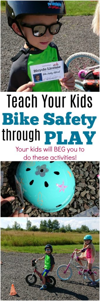 Teaching Kids Bike Safety Through Play! + Free Printable "Driver's ...