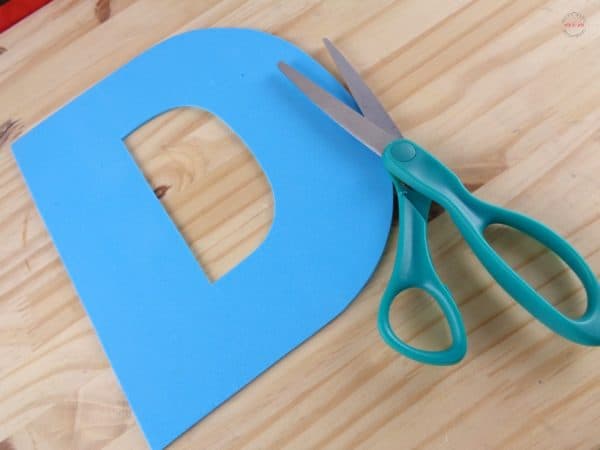 D is for Desert Letter Craft {Free Printables} - Must Have Mom
