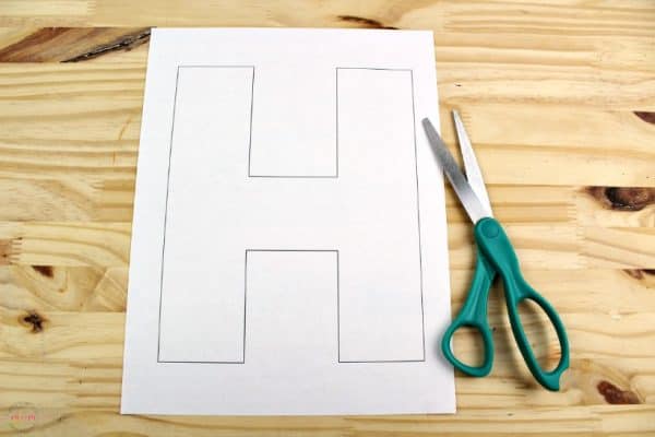 H is for Hamster Letter H Craft {Free Printables} - Must Have Mom