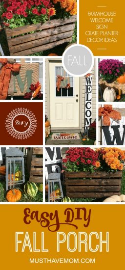 DIY Fall Decor For A Stunning Porch - Must Have Mom