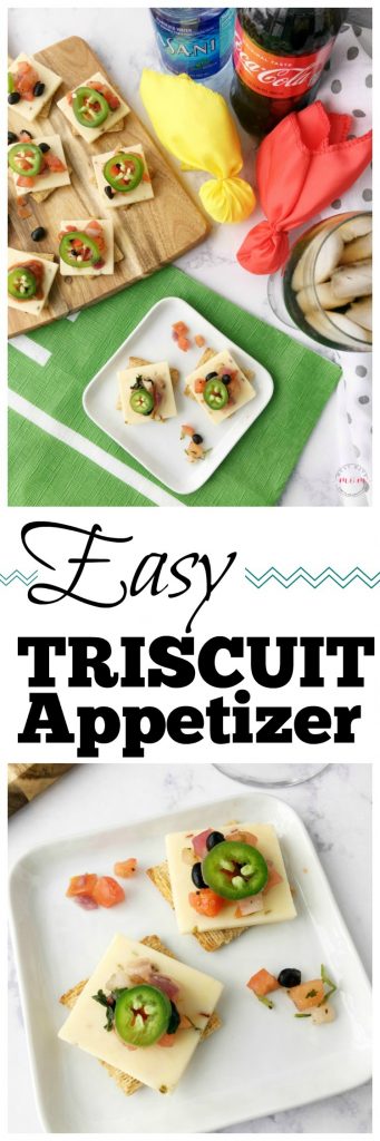 Easy TRISCUIT Appetizer For Game Day - Must Have Mom
