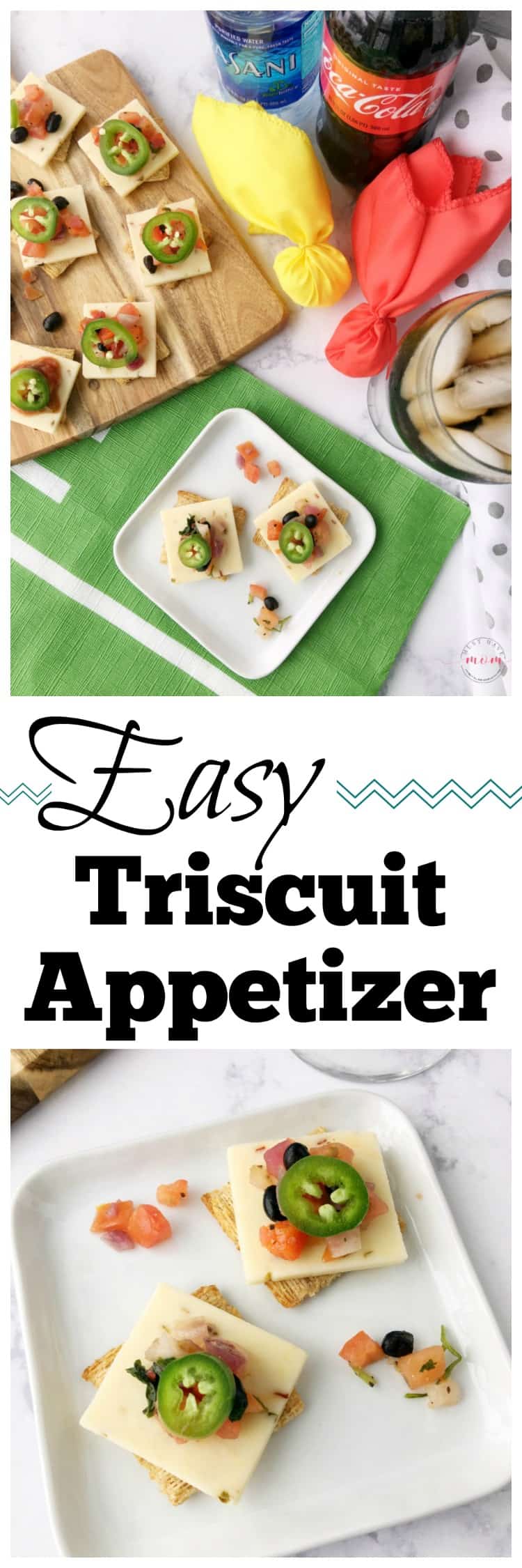 Easy TRISCUIT Appetizer For Game Day + Cub Foods Events! - Must Have Mom