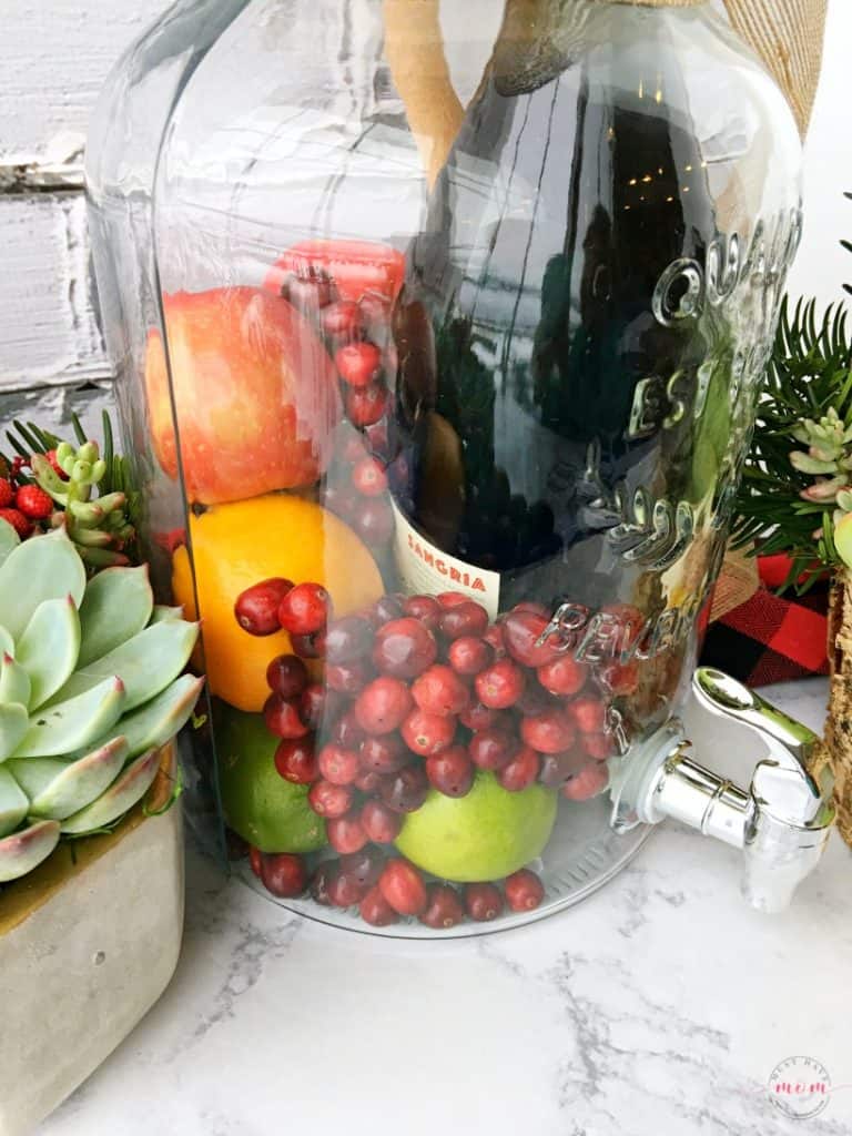 DIY Sangria & Succulents Gift Basket Ideas - Must Have Mom