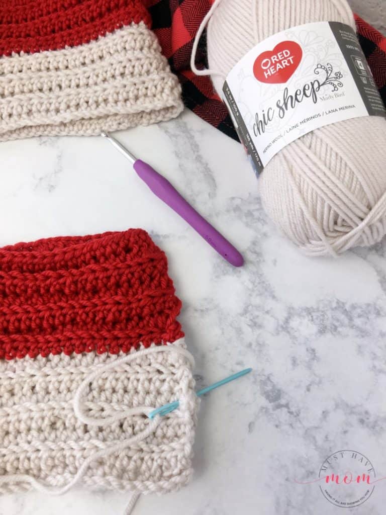 Easy Reversible Crochet Boot Cuffs Free Pattern - Must Have Mom