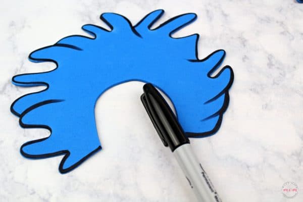 Thing 1 Thing 2 Puppets Dr Seuss Crafts Free Printable Must Have Mom