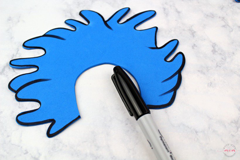 Thing 1 Thing 2 Puppets Dr Seuss Crafts Free Printable Must Have Mom