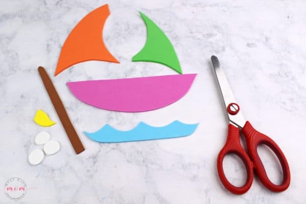S is for Sailboat Letter Craft {Free Printables} - Must Have Mom