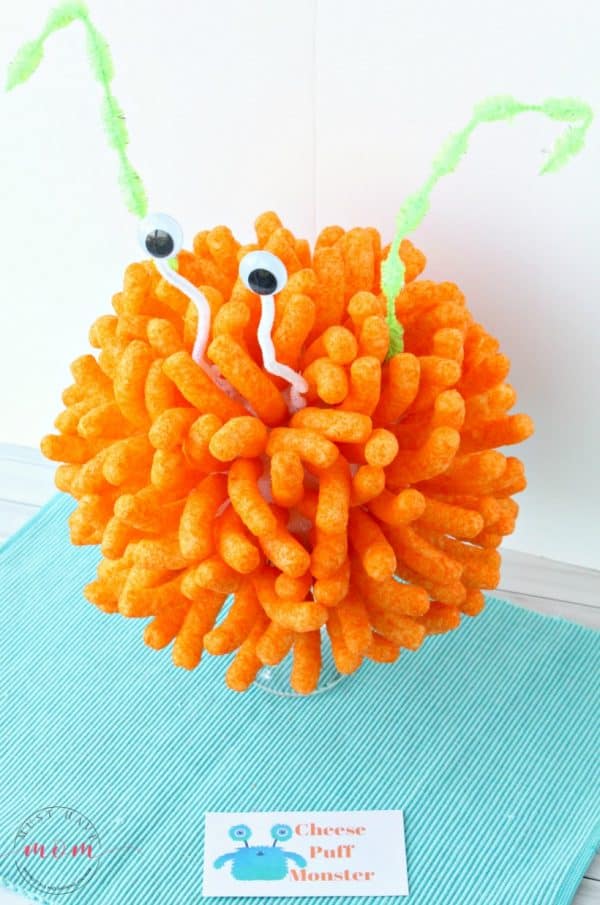 Cheese Puff Monster Party Food Idea - Must Have Mom