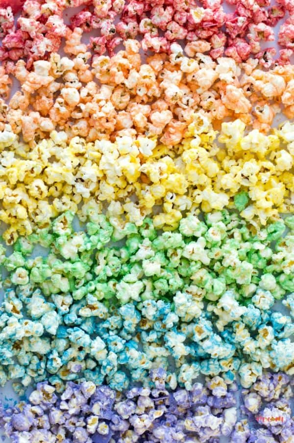 Best Rainbow Popcorn Recipe - Must Have Mom