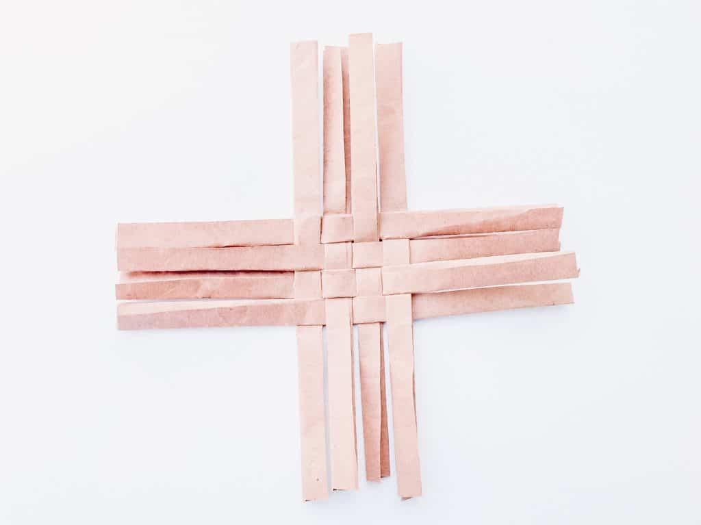 Paper Weaving Basket | Easter Crafts For Kids - Must Have Mom