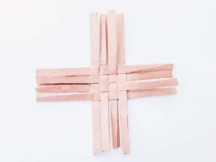 Paper Weaving Basket | Easter Crafts For Kids - Must Have Mom