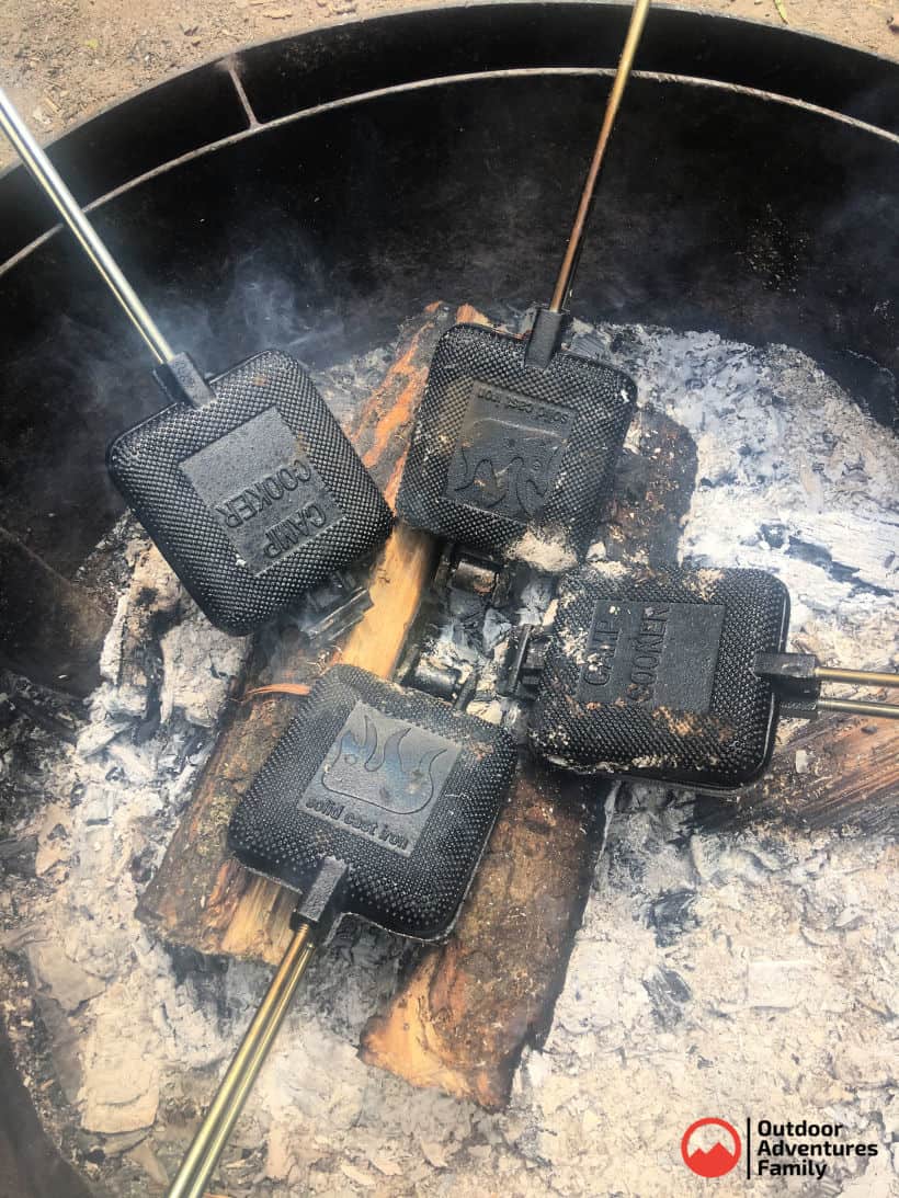 Pie Iron Recipes for Campfire Pizza - Must Have Mom