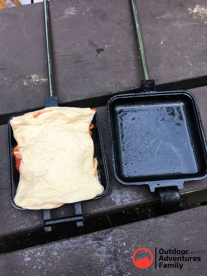 Pie Iron Recipes for Campfire Pizza - Must Have Mom