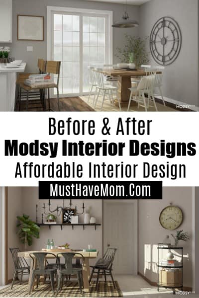 Affordable Interior Design Online With Modsy! - Must Have Mom