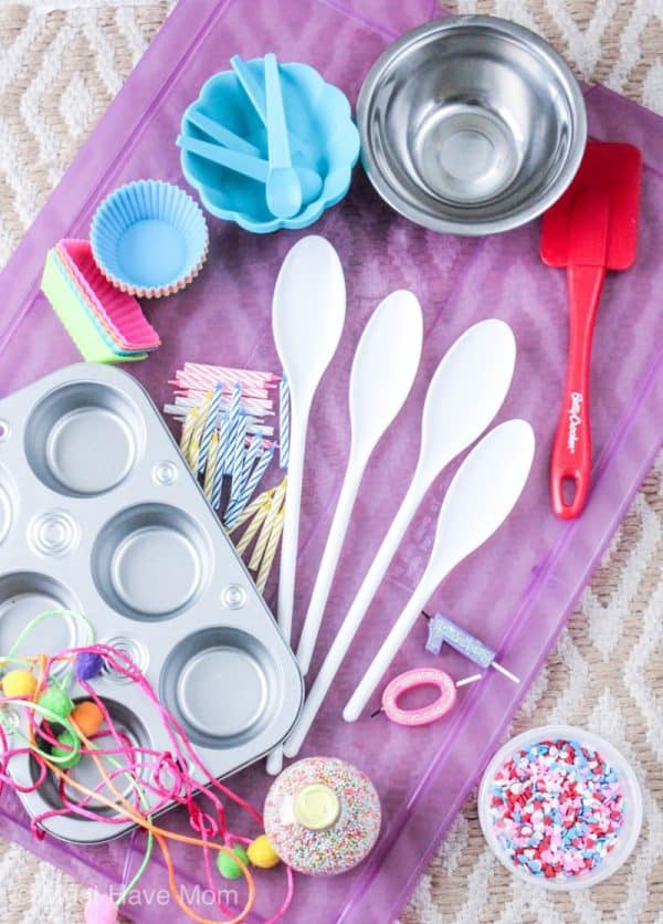 Cloud Dough Recipe + Cupcake Sensory Bin - Must Have Mom