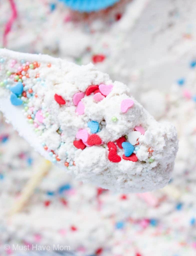 Cloud Dough Recipe + Cupcake Sensory Bin - Must Have Mom