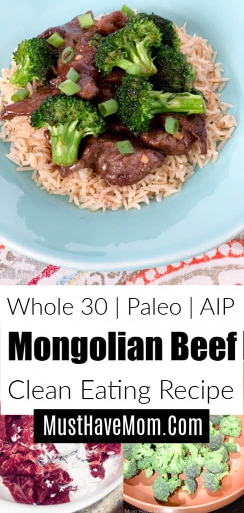 Healthy Mongolian Beef | Clean Eating Recipe - Must Have Mom