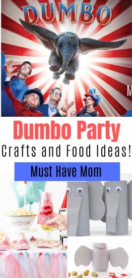 Disney's Dumbo Party Crafts & Food Ideas! - Must Have Mom