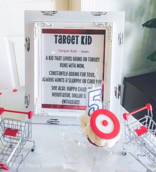 Target Birthday Party Theme! - Must Have Mom