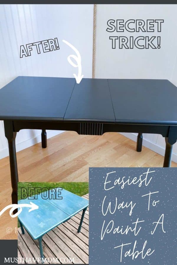 How To Paint A Table - Must Have Mom