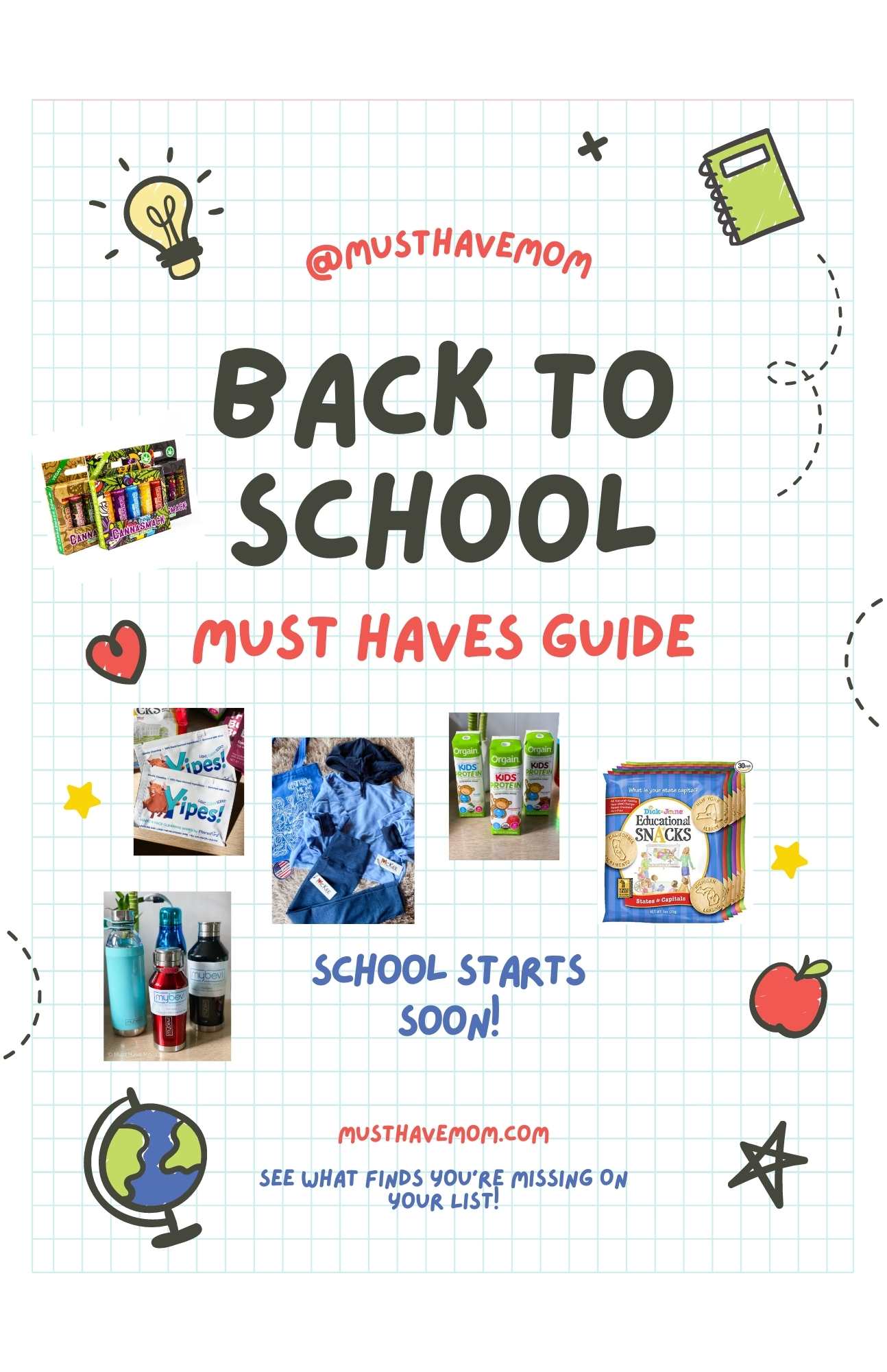 Back to School Guide - Must Have Mom