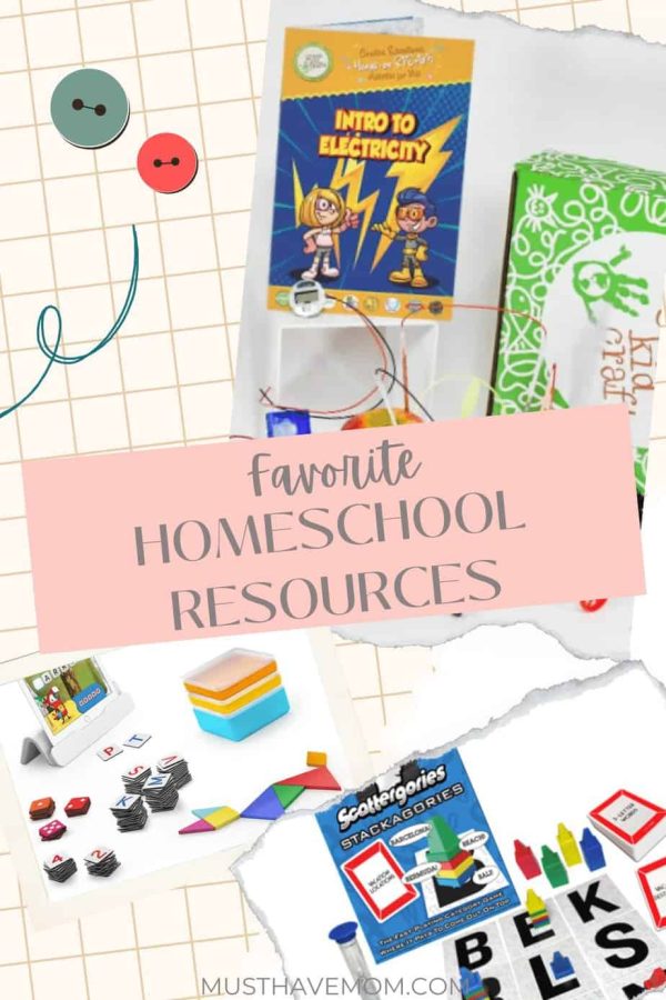 My Favorite Homeschool Resources - Must Have Mom